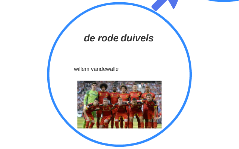 de rode duivels by willem vandewalle on Prezi