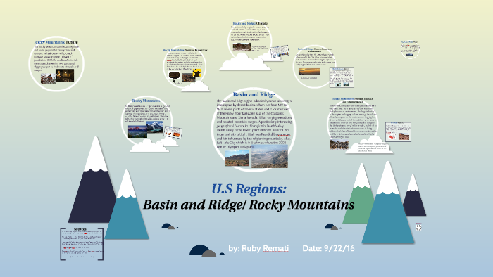 U.S Regions: Basin and Ridge/ Rocky Mountains by Ruby Remati on Prezi