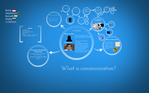 Conceptual Foundations of Communications by Dmitry Milner on Prezi