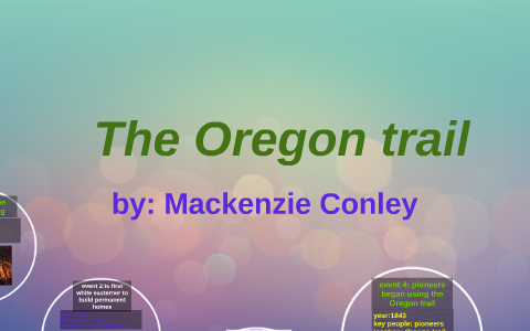 The Oregon trail by mackenzie conley on Prezi