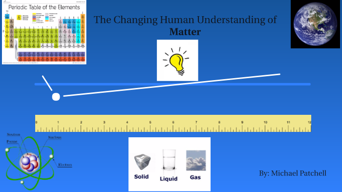 The Changing Human Understanding of Matter by Michael Patchell on Prezi