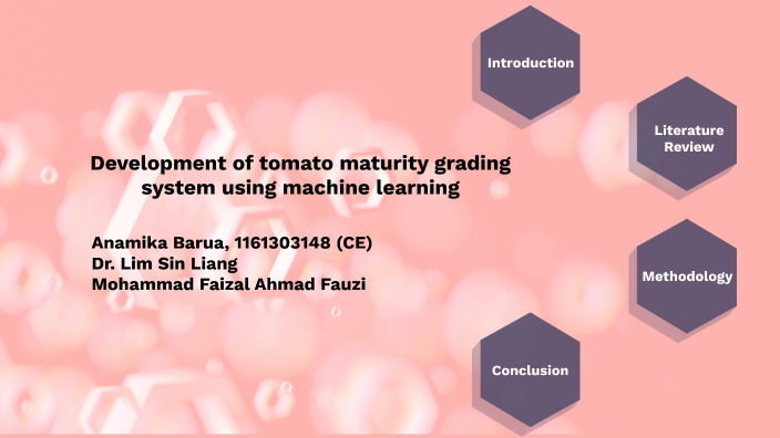 Development of tomato maturity grading system using machine learning by BARUA ANAMIKA . on Prezi