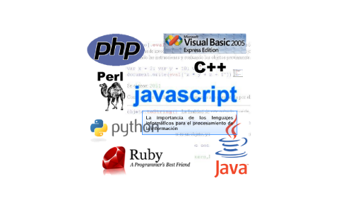 La importancia de los lenguajes informáticos para el procesa by ...