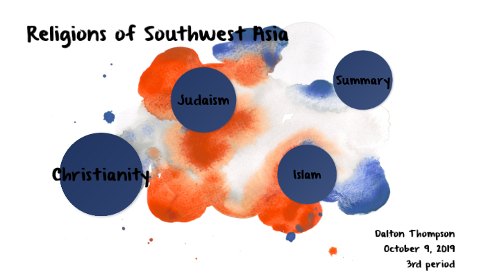 Religions of Southwest Asia by Dalton Thompson on Prezi