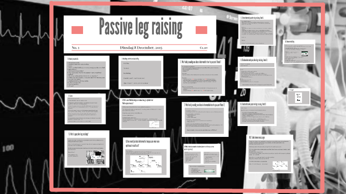 Passive leg raising by Sanne Middelkamp on Prezi