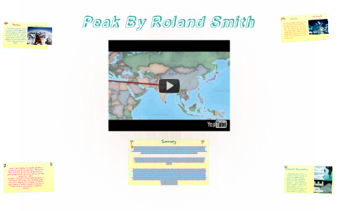 Peak By Roland Smith by Josie Kleinow on Prezi