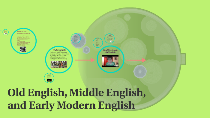 Old English, Middle English, and Early Modern English by Emilie Dekle ...