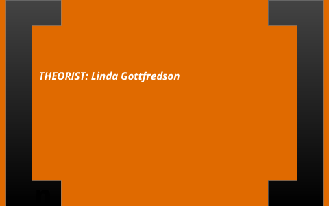 Linda Gottfredson's theory on Circumscription, Compromise and Self ...