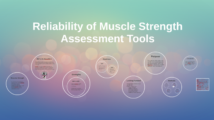 Reliability of Muscle Strength Assessment Tools by Chyenne Baker on Prezi