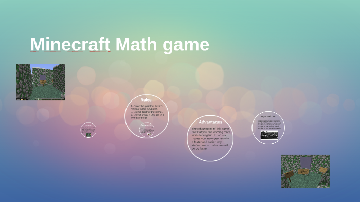 Minecraft Math game by delfina mackinnon on Prezi