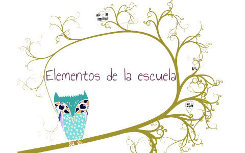 Elementos de la escuela by on Prezi