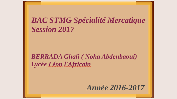 Excelo Maroc by Ghali Berrada on Prezi