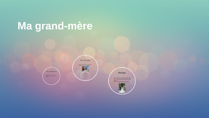 Ma grande mère by ian couture