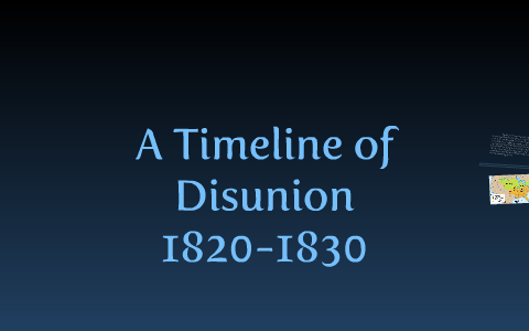 Timeline of Disunion by Thomas Pipia on Prezi