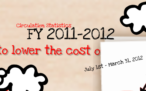 Circulation Statistics by Kathy Lowers on Prezi