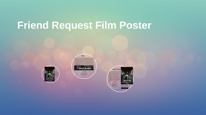 Friend Request Film Poster by Megan Powell on Prezi