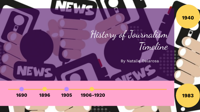 History of Journalism Timeline by Natalie Delarosa on Prezi