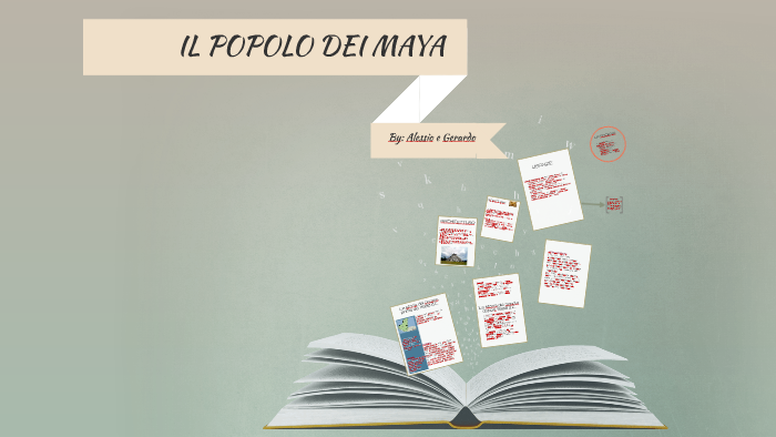 Il popolo dei Maya by Alessio Vucci on Prezi