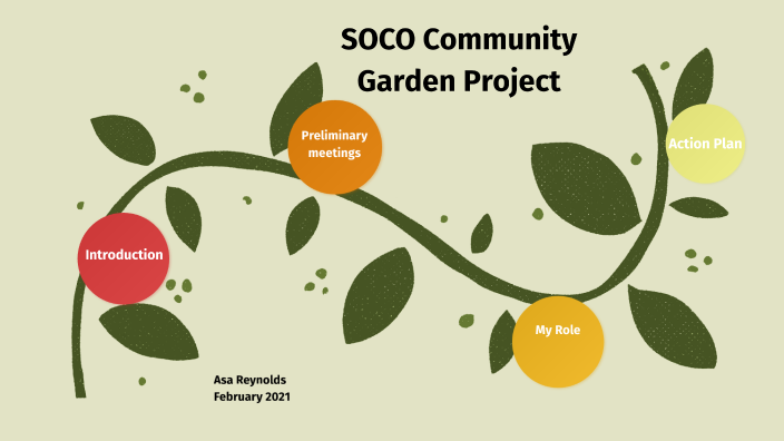SOCO Community Activism Poster by Asa Reynolds on Prezi