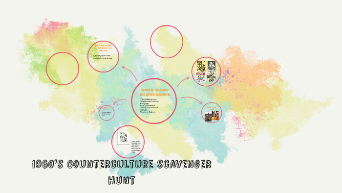 1960's Counterculture scavenger hunt by jazanen benjamin