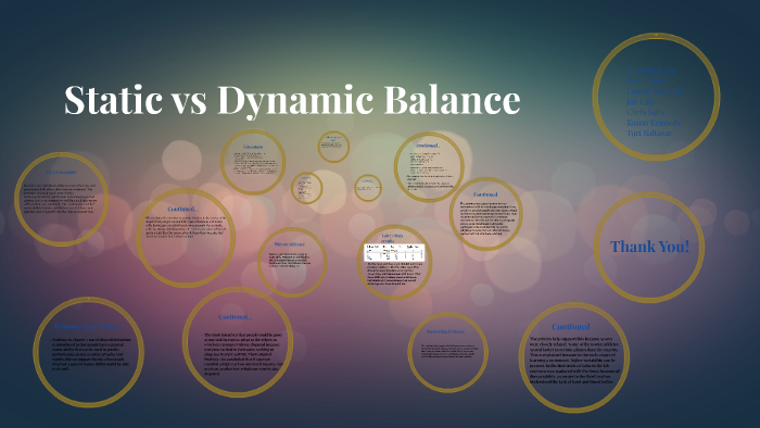 Static vs Dynamic Balance by Erin Lobato on Prezi