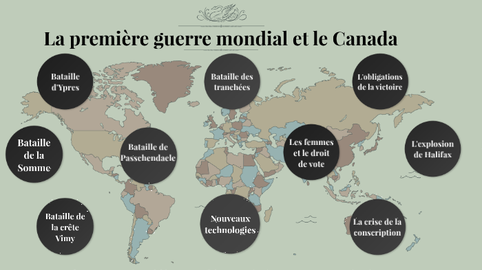 La premiere guerre mondial et le Canada by Katelyn Falk on Prezi