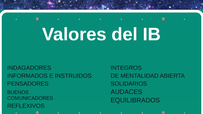 valores del ib by manuel antonio Chandoqui Aguirre on Prezi