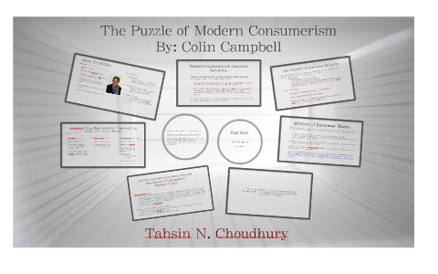 The Puzzle of Modern Consumerism by Tahsin N. Choudhury on Prezi