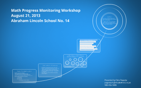 Math Progress Monitoring Workshop by Chris Pagoota on Prezi