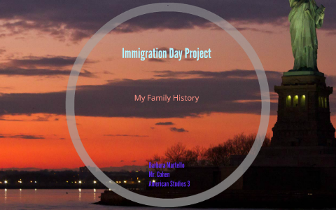 Immigration Project - My Family History by Barbara M on Prezi
