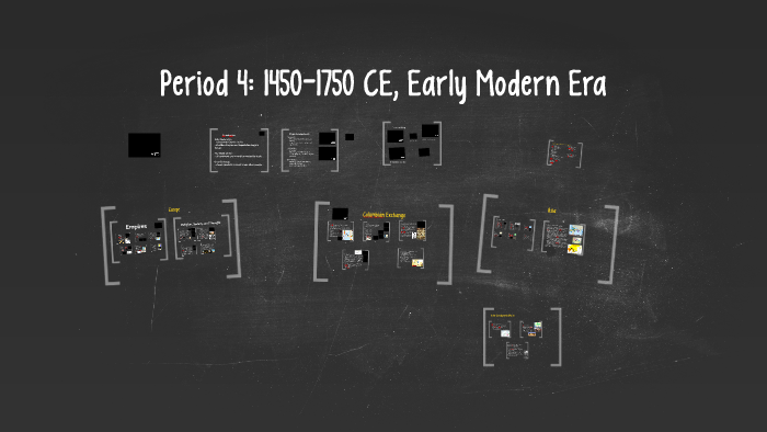 Period 4: 1450-1750 CE, Early Modern Era by Kevin Johnson on Prezi