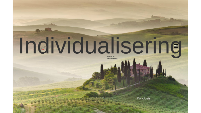Individualisering by Yasmine Bousson on Prezi