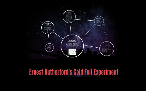 Ernest Rutherford's Gold Foil Experiment by Lilly Ellegood on Prezi