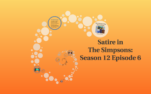 Satire in the Simpsons by Maeve Avis Kozar on Prezi
