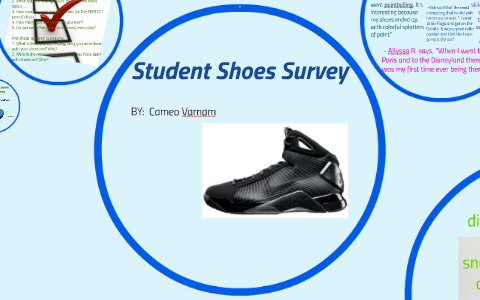 SHOE SURVEY by Cameo V on Prezi