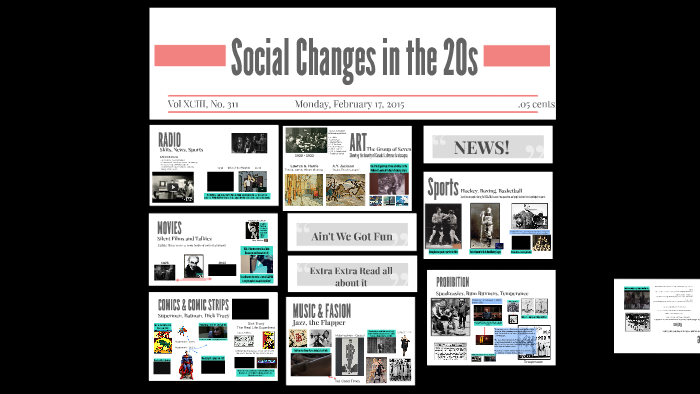 Social & Cultural Changes 1920s-1930s by Anthony B on Prezi