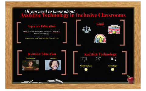 Assistive Technology in Inclusive Classrooms by Danielle Larson on Prezi