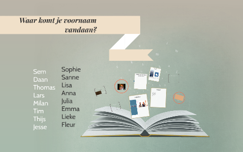 Waar komt je voornaam vandaan? by Cheyenne Koning on Prezi