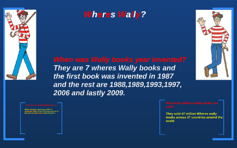 Wheres Wally? by Muhammed Boss on Prezi Next