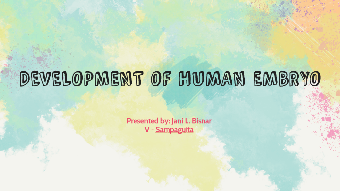 DEVELOPMENT OF HUMAN EMBRYO by Justin Bisnar on Prezi