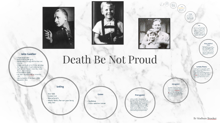 Death Be Not Proud by M Bro on Prezi