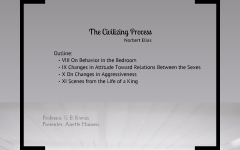 Norbert Elias: The Civilizing Process by Anette Hansen on Prezi