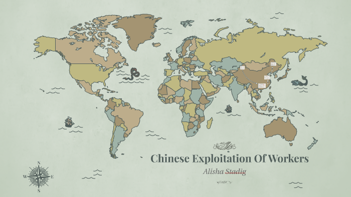Chinese Exploitation Of Workers by alisha Stadig