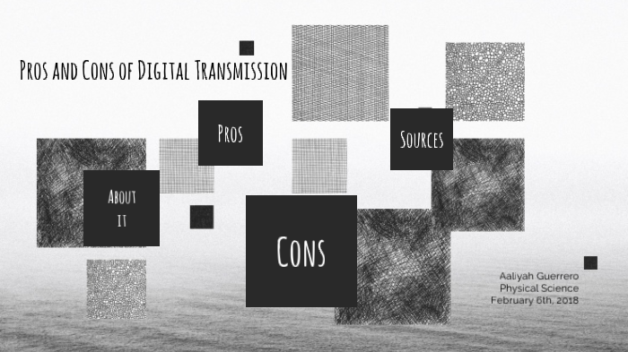 Pros and Cons of Digital Transmission by Aaliyah G. on Prezi