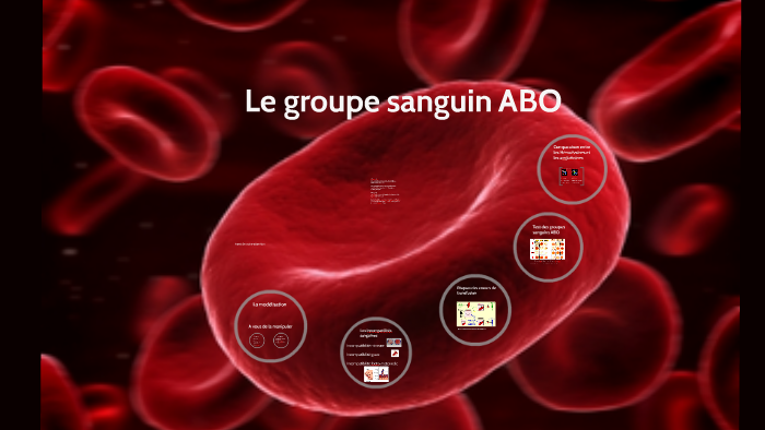 Présentation rapide du groupe sanguin ABO dans la transfusion by clio ...