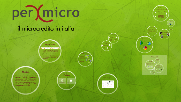 PerMicro - il microcredito in Italia - ENG by on Prezi