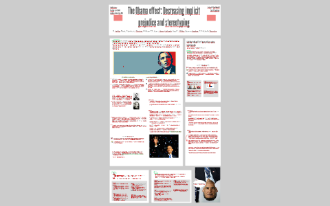 The Obama effect: Decreasing implicit prejudice and stereoty by Davide ...