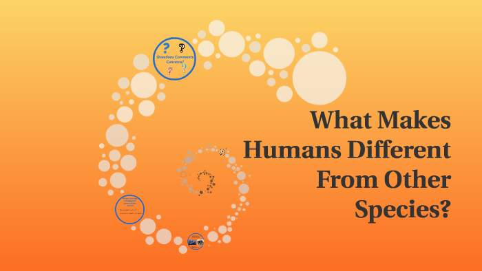What Makes Humans Different From Other Species? by Lindsey Burke on Prezi