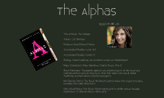 The Alphas by Lisi Harrison by Taylor Rinauro on Prezi