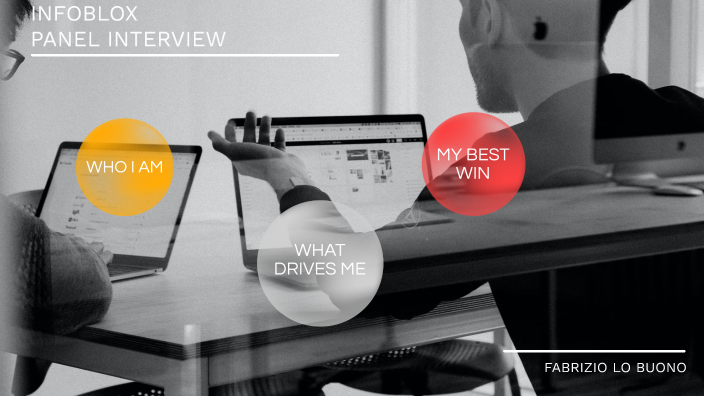 INFOBLOX PANEL INTERVIEW by Fabrizio Lo Buono on Prezi